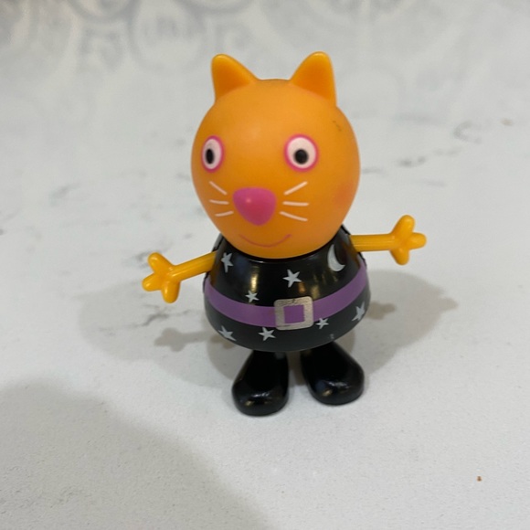 Peppa Pig | Toys | Peppa Pig Friend Rare Witch Candy The Cat Figure ...